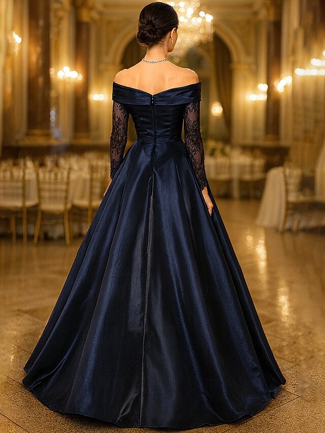 A-Line Robes formelles longueur sol Robe de soirée Robes de quinceañera ...