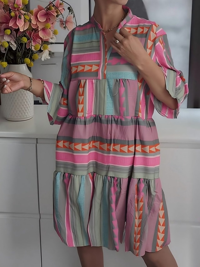 Femmes Mini Robe Robe d'Été Robe fourreau Robe ajustée et évasée ...