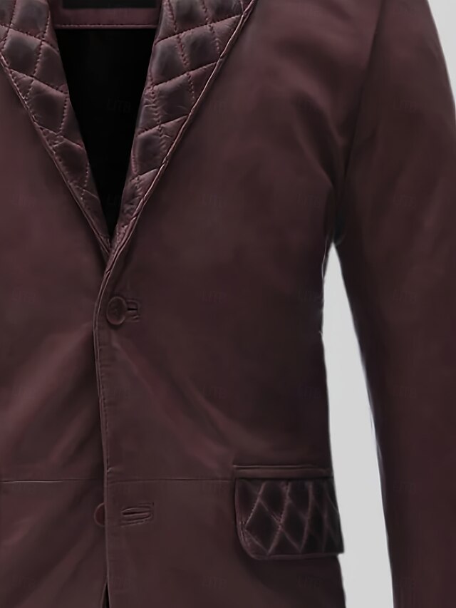 Hombre Chaqueta americana Formal Elegante Casual / Diario Primavera ...