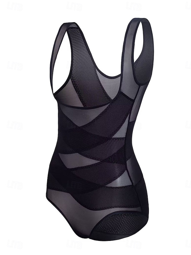 Women's Shapewear Fashion Sexy Sweet Pure Color Mesh Buttons Daily Home ...