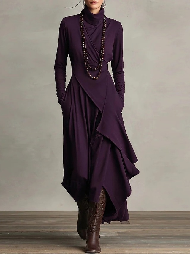 Pentru femei Rochii Midi Rochie casual Rochie împachetată Rochie ...