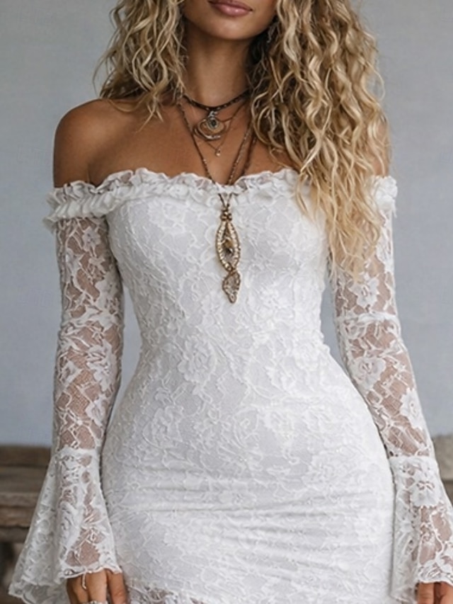 Women's Maxi Dress Sheath Dress Elegant Party Cocktail Outdoor Party ...