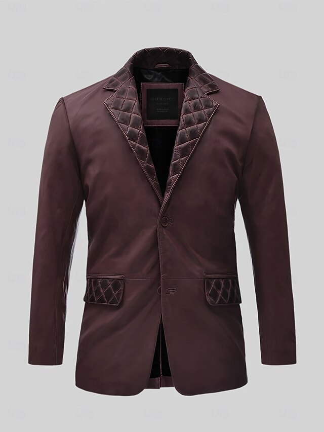Hombre Chaqueta americana Formal Elegante Casual / Diario Primavera ...