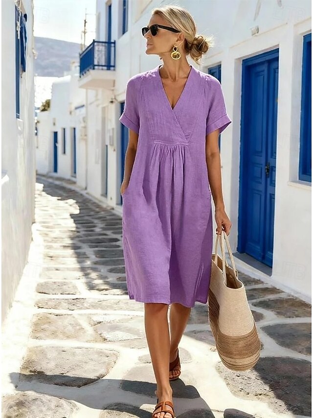 Women's Mini Dress A Line Dress Summer Dress Vacation Casual Boho Daily ...