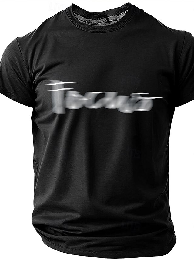 Men's Focus Blurry Dizzy Effect Funny Sarcastic Graphic T-Shirt Extreme ...