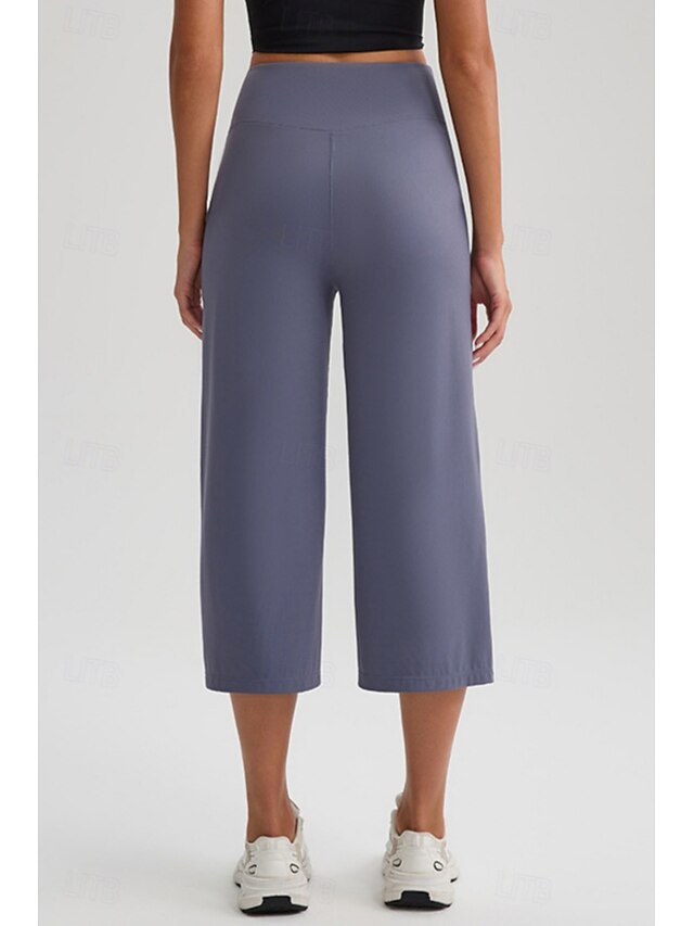 Femmes Pantalon capri Pantalon de yoga Vacances Basique Athlétique ...
