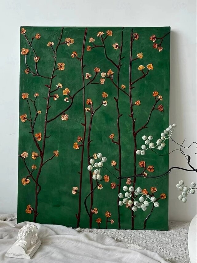 Handmade Oil Painting Canvas Wall Art Decoration French Retro High-End ...