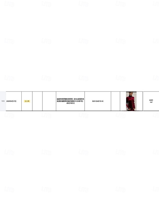 Women's Golf Jacket Red Long Sleeve Top Ladies Golf Attire Clothes ...