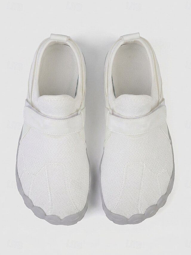 Women's White Barefoot Water Shoes with Wide Toe Box, Quick Dry Aqua ...