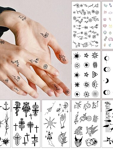 Väliaikaiset tatuoinnit - Kuumat tuotteet – Lightinthebox.com