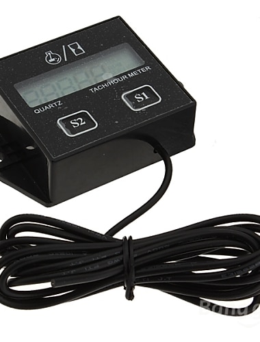 Q&A for LCD Display Digital Tachometer RPM Tacho Gauge Hour Meter For ...