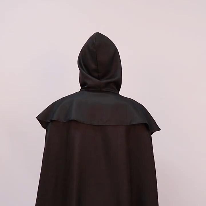 Retro Vintage Punk & Gothic Medieval 18th Century Cape Cloak Masquerade ...