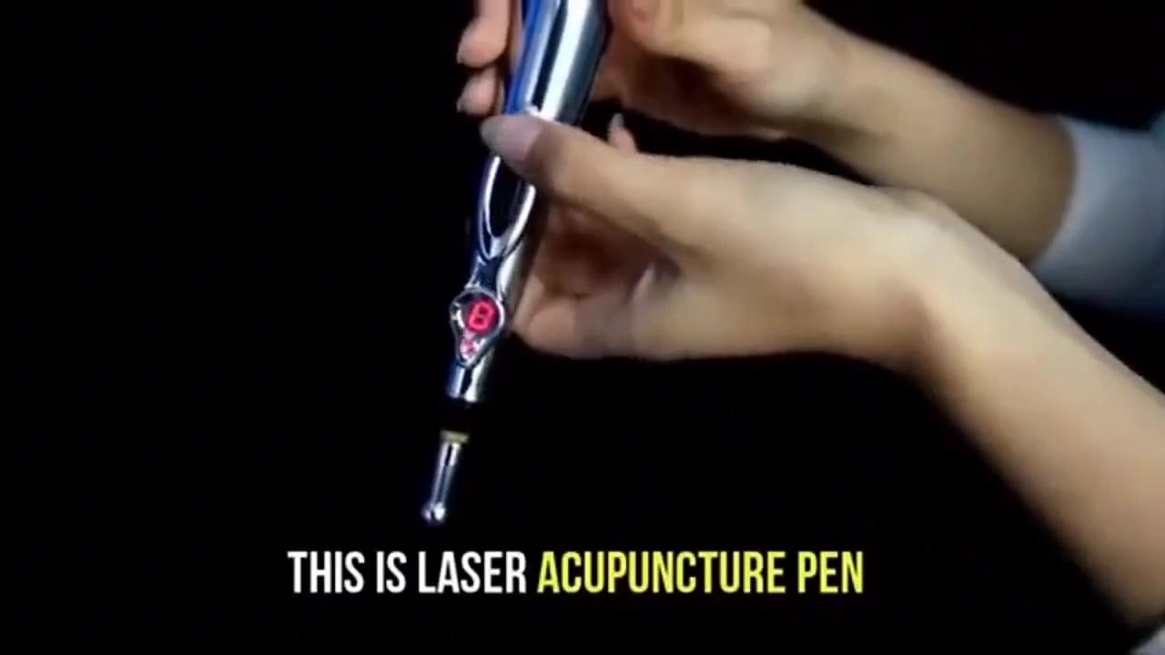 Electronic Acupuncture Pen Electric Meridians Laser Therapy Heal ...