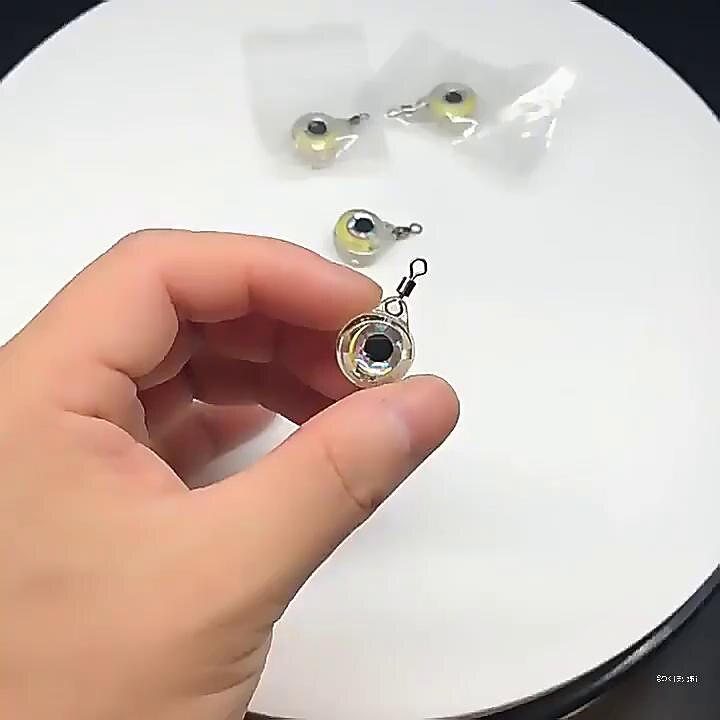 LED Fishing Light Luminous Mini Fish Eye Bait Lure LED Underwater ...