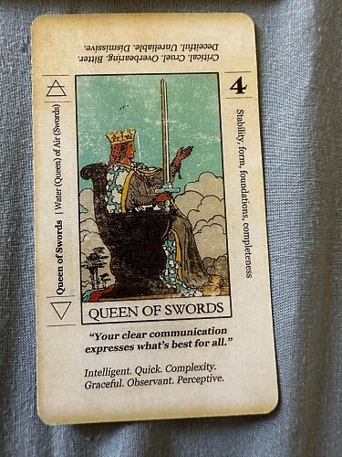 Meaning Tarot Card With Meaning On Them Beginner Tarot Keyword Antiqued ...